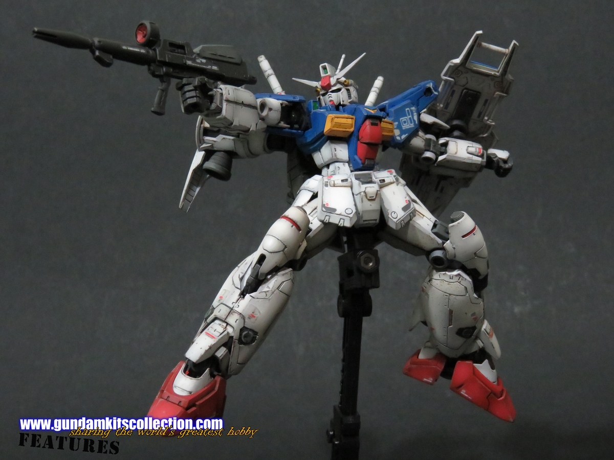 Painted Build: RG 1/144 Gundam GP01 Fb Full Burnern + Weathering