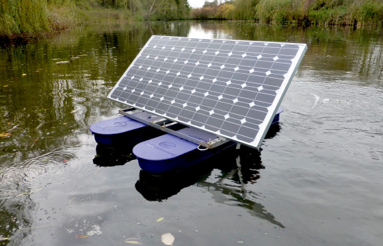 Lobel Solar Low Voltage DC Pond Aerator for Aquaculture