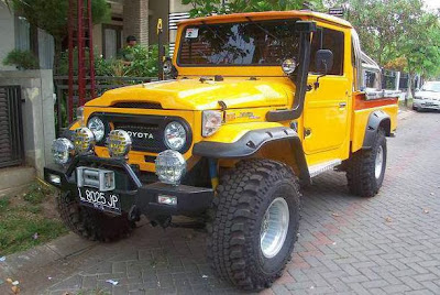 LIST MOBIL: Modifikasi Toyota Hardtop Klasik Offroader