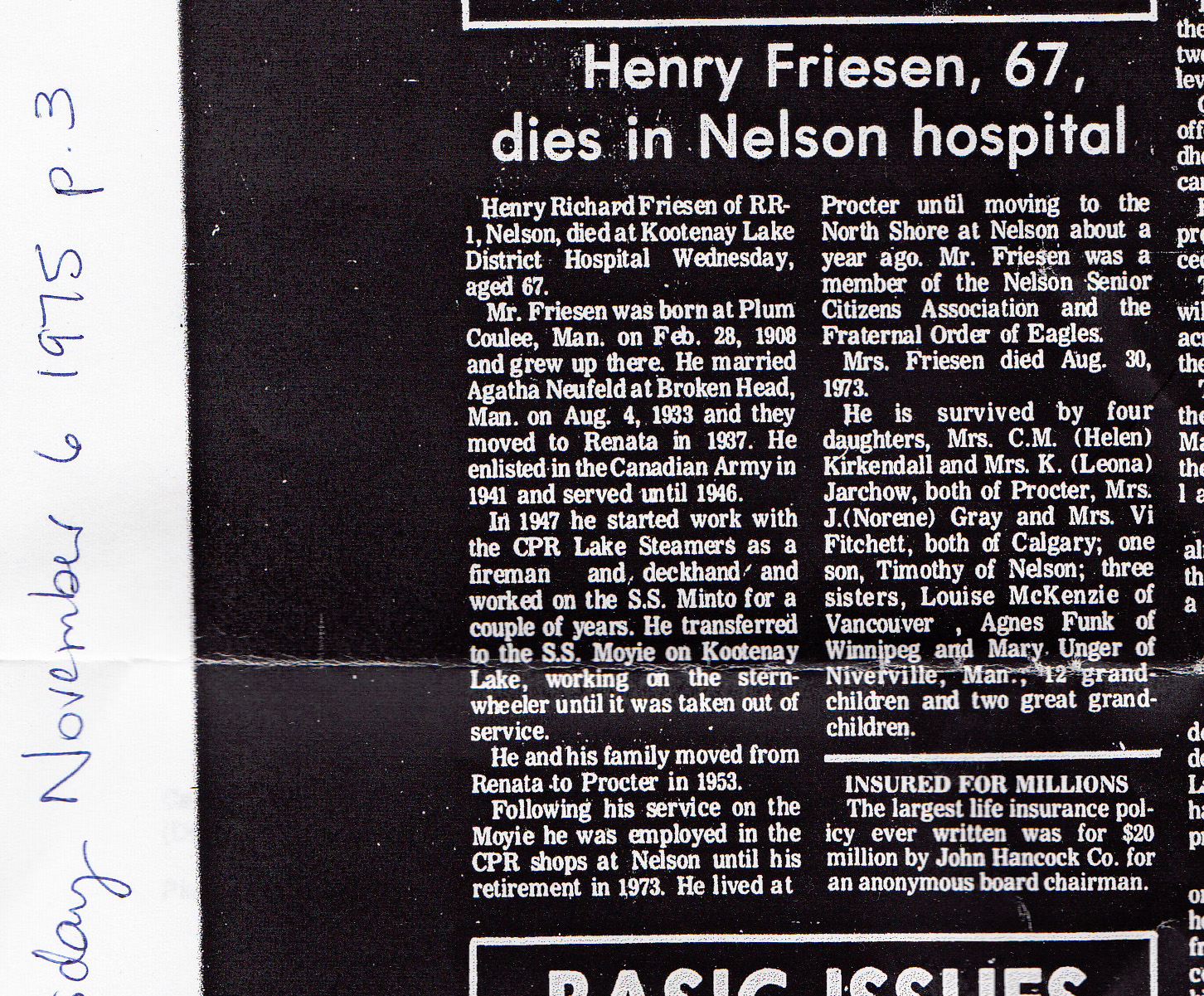 Friesen Sisters Family Reunion 2011