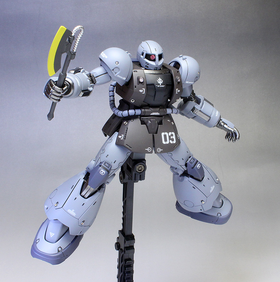 GUNDAM GUY: HG 1/144 YMS-03 Waff [Gundam The ORIGIN] - Painted Build