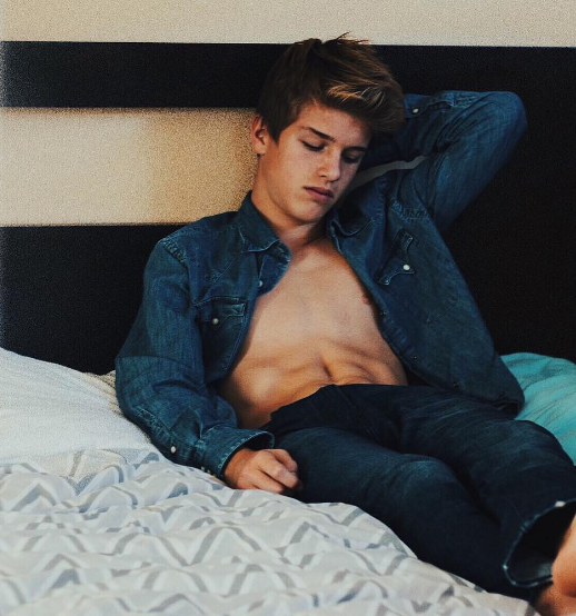 Male Model Universe: Alex Lange - Instagram Model
