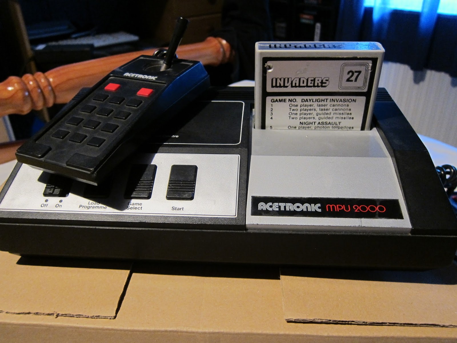 Dusty Old Games: Acetronic MPU 2000 System & Games Review