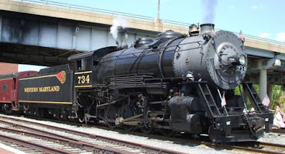 Eddie's Rail Fan Page: Western Maryland Scenic Railroad steam ...
