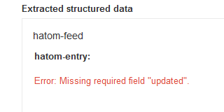 Memperbaiki Error Missing Required Field Updated Blogger | Daily Life of Engineering Student