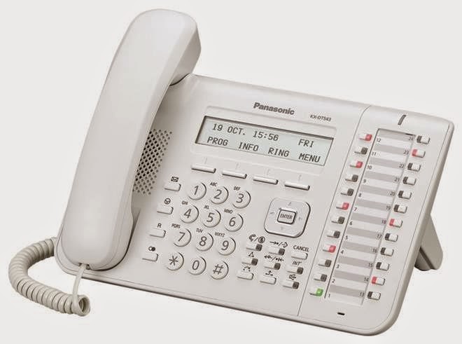 Telepon Panasonic Digital KX-DT543 | Jaya Perkasa - Jual PABX FAX ...