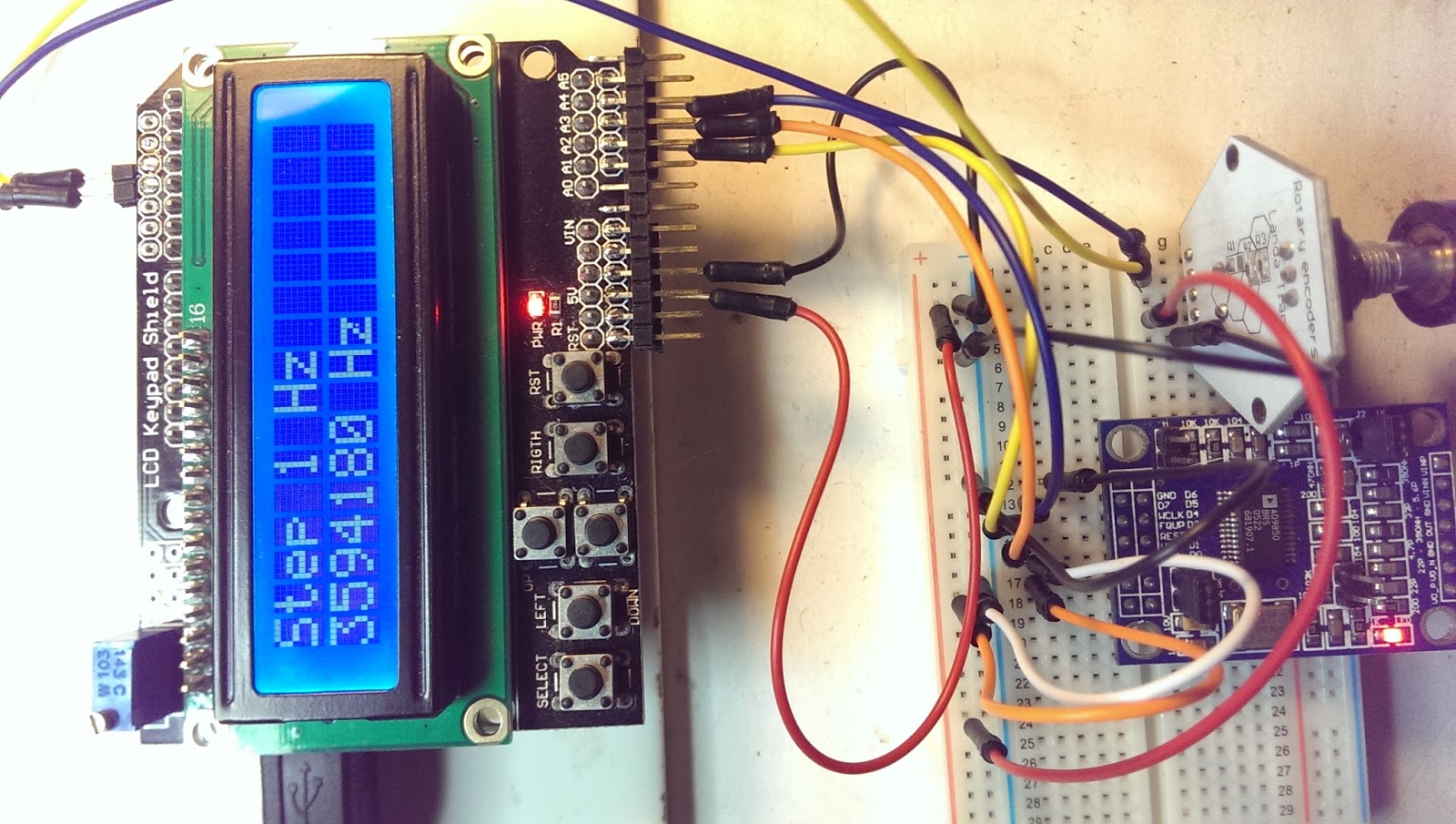 Ad9850 Dds With Arduino