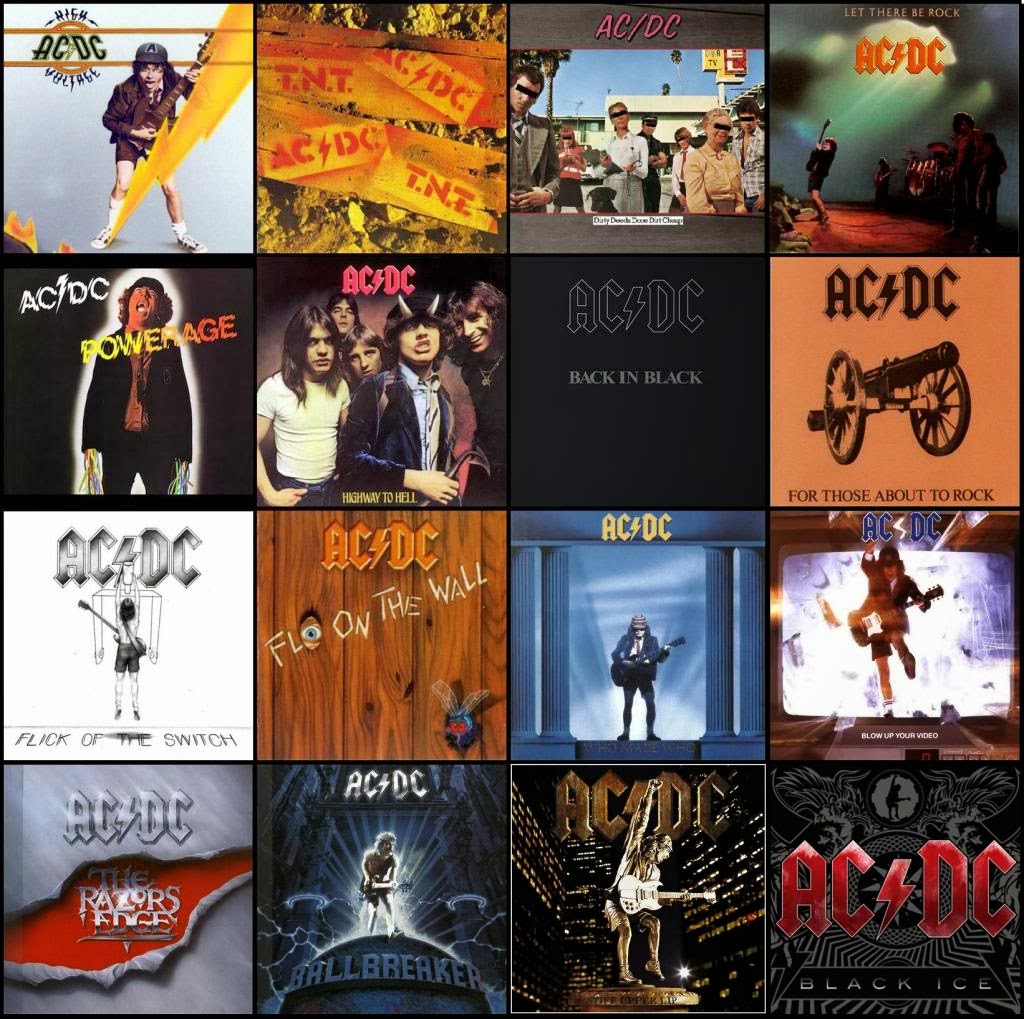 ACDC: DISCOGRAFÍA