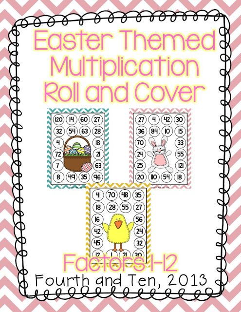 Fourth and Ten: Easter Roll and Cover and a Freebie