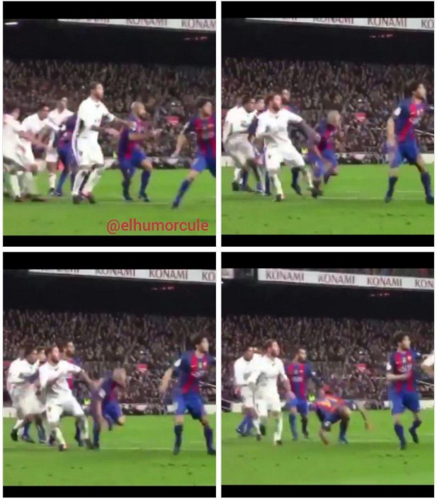 Humor Culé : Ayudas arbitrales al Real Madrid en Liga 16/17: