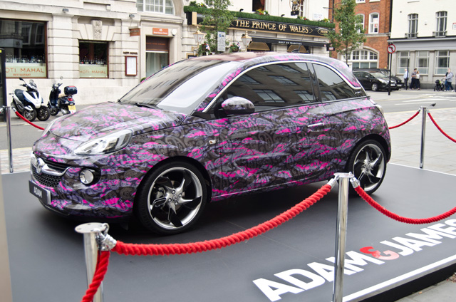 The Fashion Scout: NEWS| Vauxhall Launch Designer-Customised Adam Cars ...