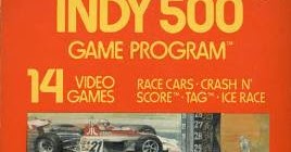 Jogo Indy 500 five hundred Atari 2600 de 1977 com link download da ROM ...