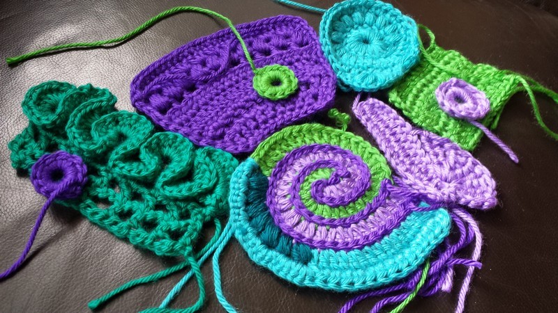 Lindevrouwsweb: Free Form Crochet Along
