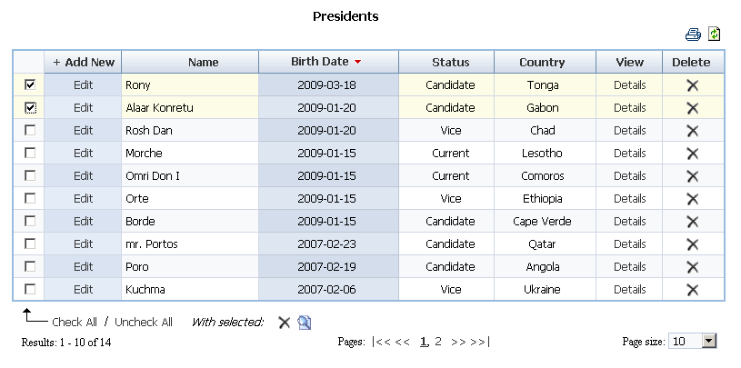 Php Builder New Version 8 4 7 Of Apphp Datagrid Pro Is Released