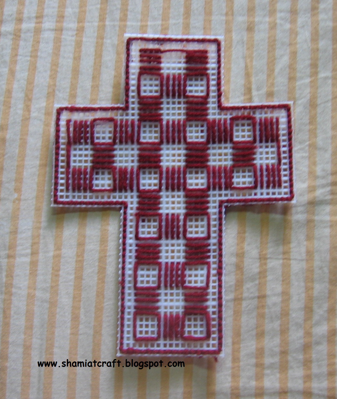 MY CRAFT WORKS: Hardanger embroidery - A beginning