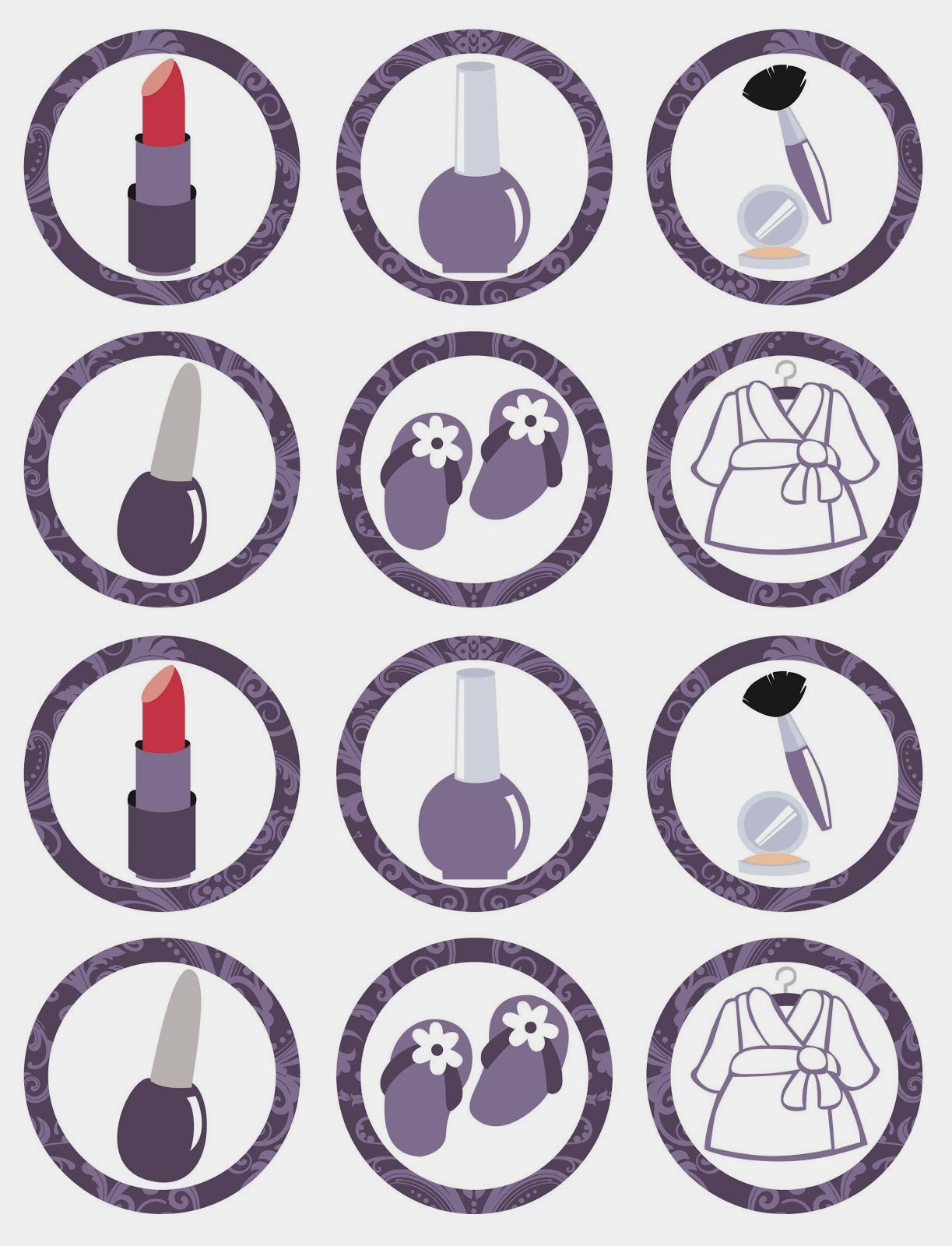 SPA Party: Free Printable Mini Kit. - Oh My Fiesta! in english