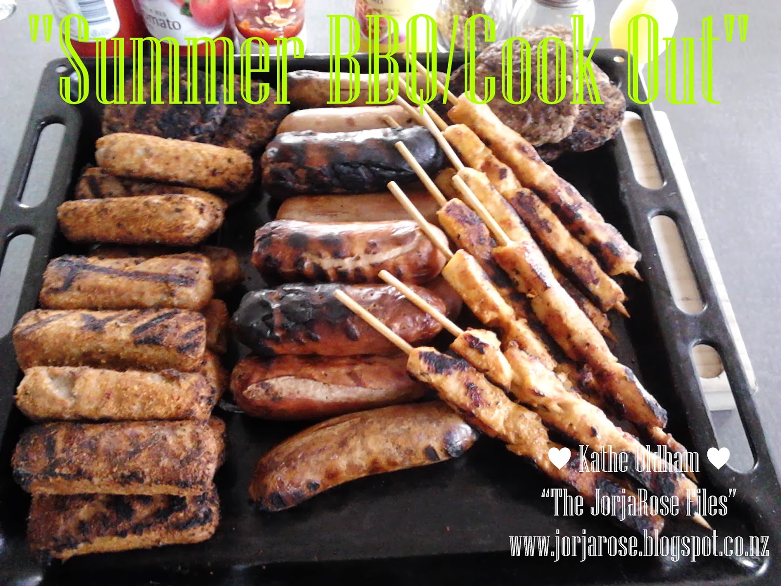 The JorjaRose Files ...: Summer BBQ/Cook Out