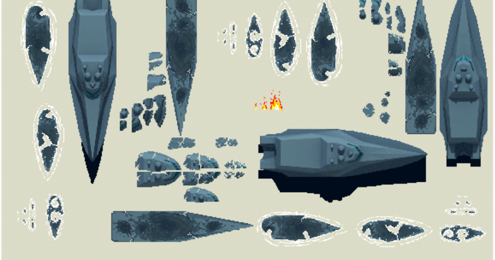 Ace Combat Model - Drawings: Very Slender Vessel