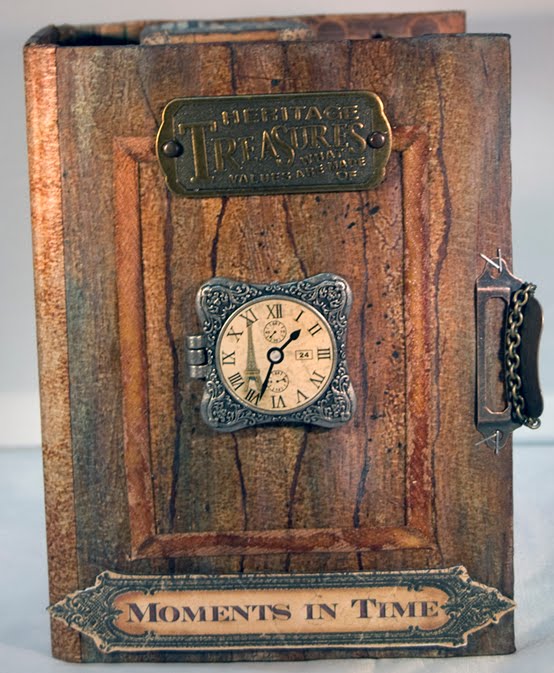 Stampensteins Castle: Tim Holtz Configurations Box Book