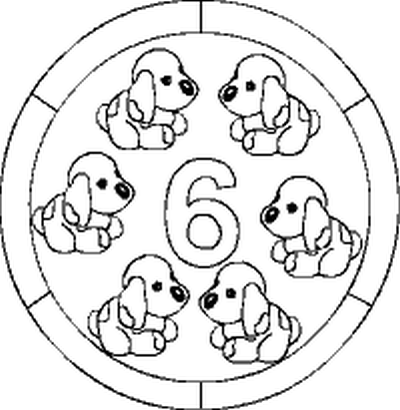 Mandalas Para Pintar: mandalas con números