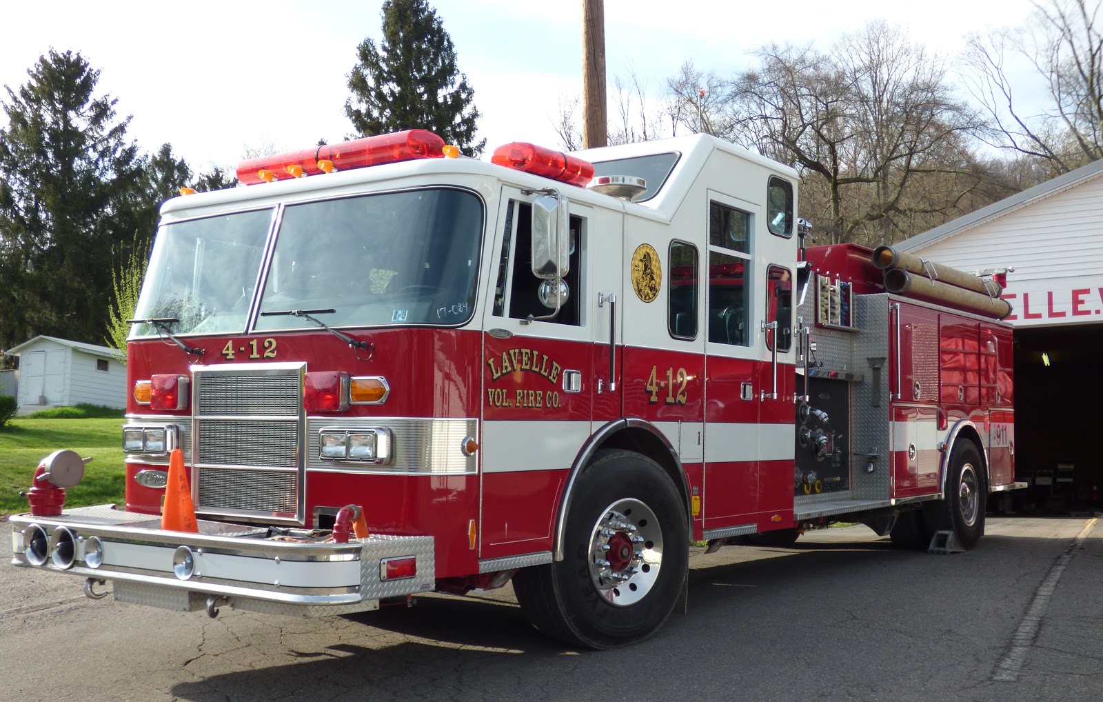 Lavelle Volunteer Fire Company Announces Arrival of Their New Fire Engine