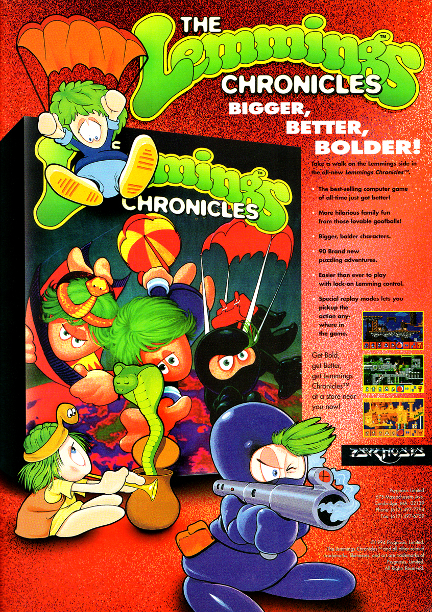 Vault 1541: Gaming Ads: Psygnosis