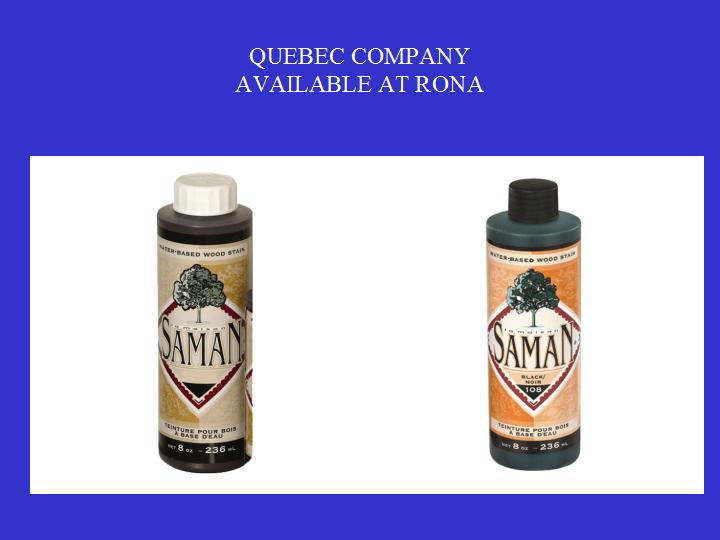 Lyon Valley Northern: SaMaN STAINS FOR COLOURING STRUCTURES: PART 1