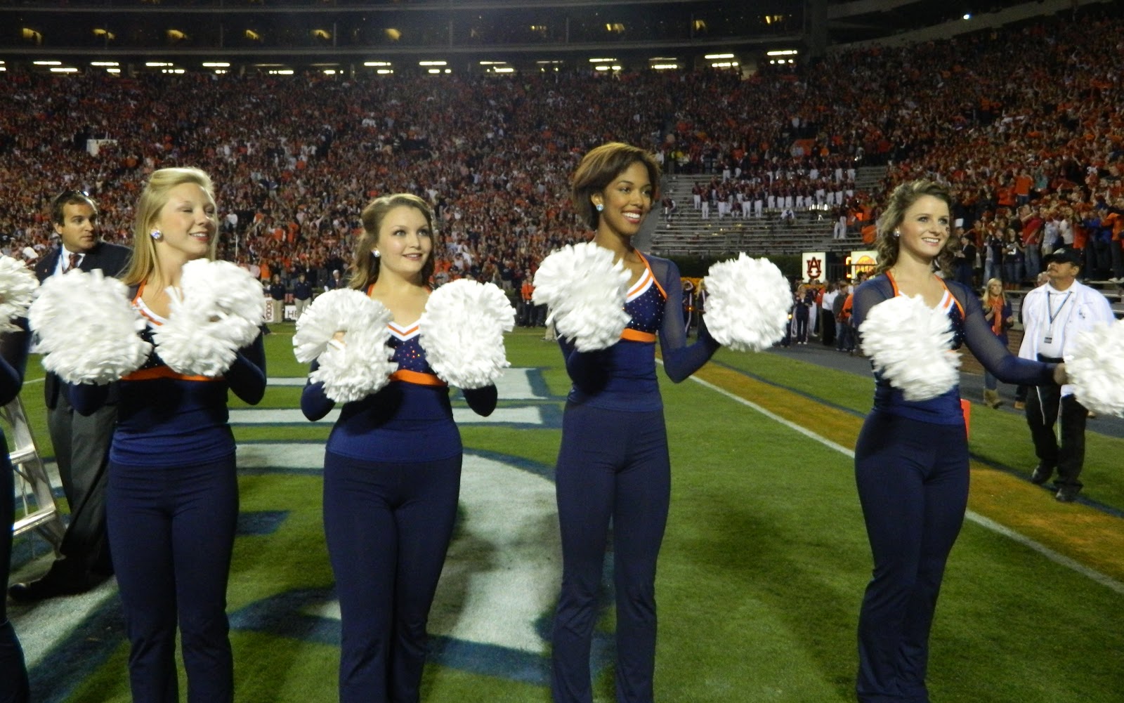 Tiger Paws Dance Team: Auburn v Georgia