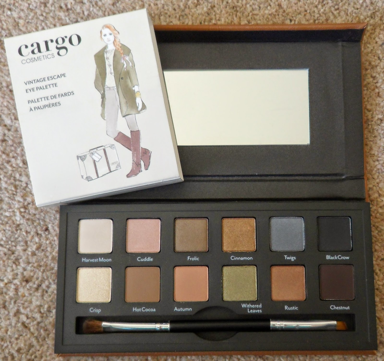 Nicole - Top To Toe: Vintage Escape Fall Eye Shadow Palette - Cargo ...