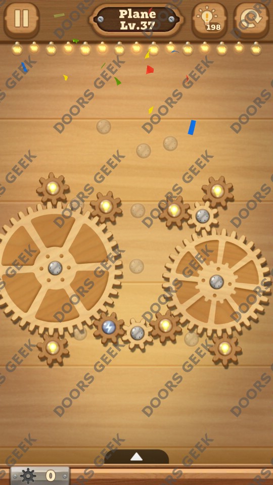 Fix it: Gear Puzzle [Plane] Level 37 Solution ~ Doors Geek