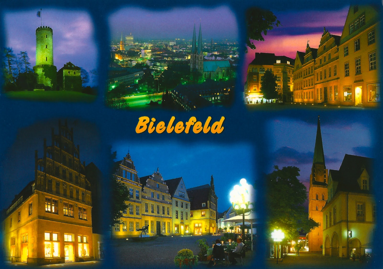 My Favorite Views: Germany - Bielefeld at Night