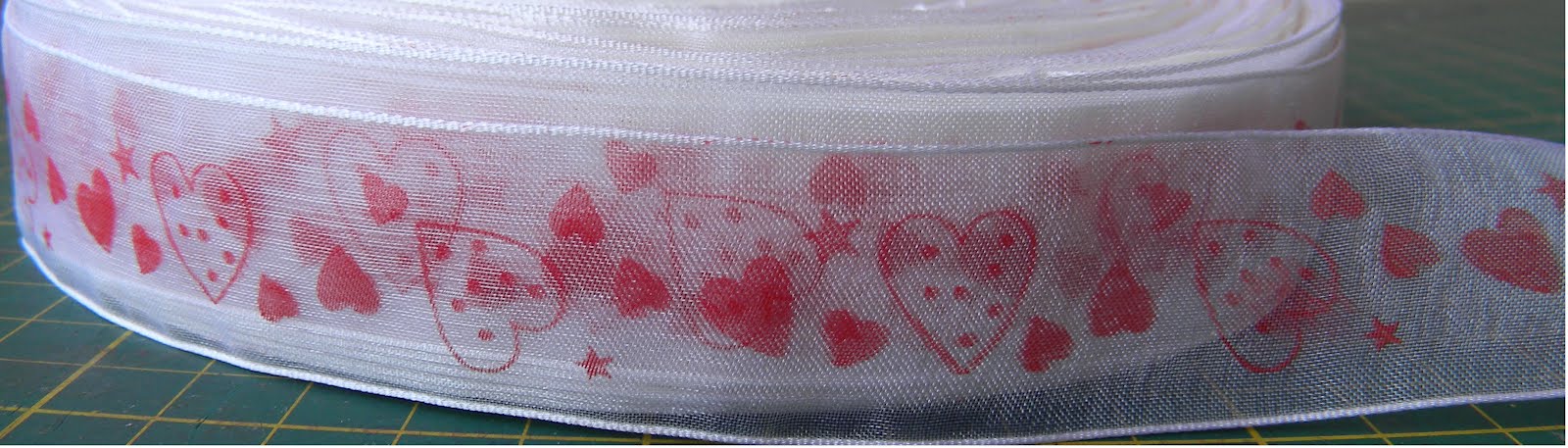 Crazy Crafter-Craft Supplies Shop: Printed Organza Ribbons
