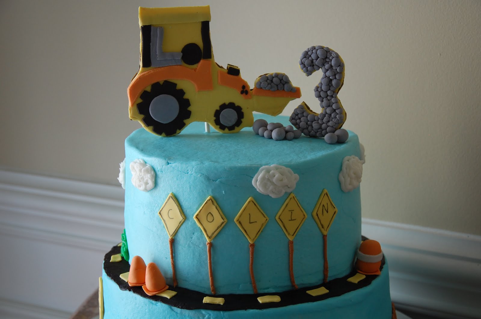 Angela Barton's Cakes: Caution: Birthday Party Ahead!