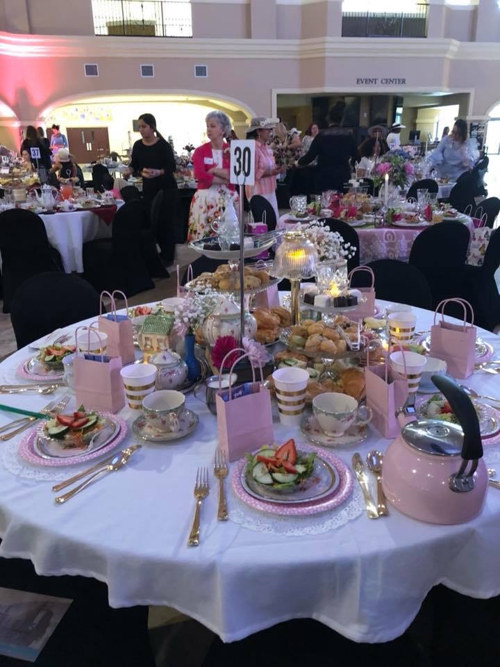 My First Ladies High Tea [The Color Wheel Gallery]
