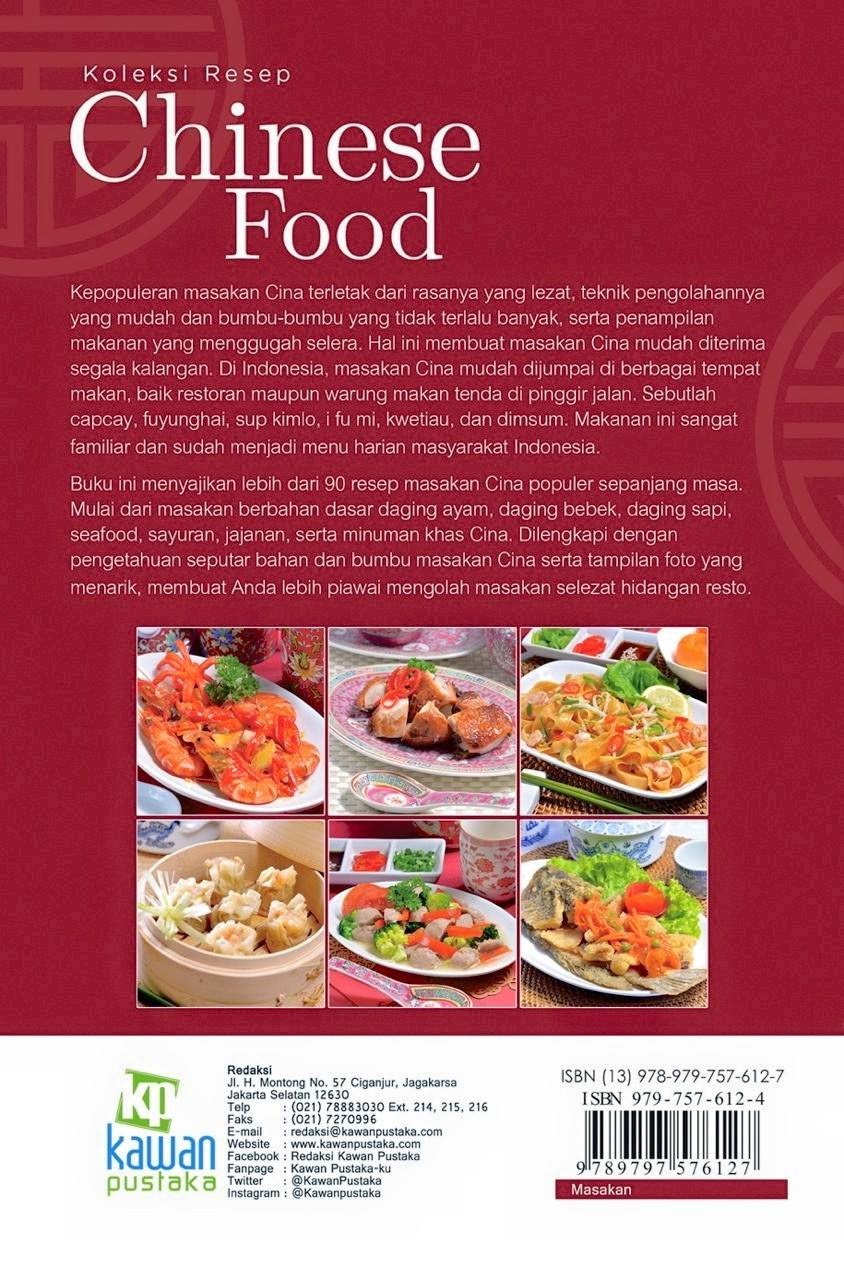 Gizi dan Kuliner by Budi: Koleksi Resep Masakan Cina Populer ( Chinese ...