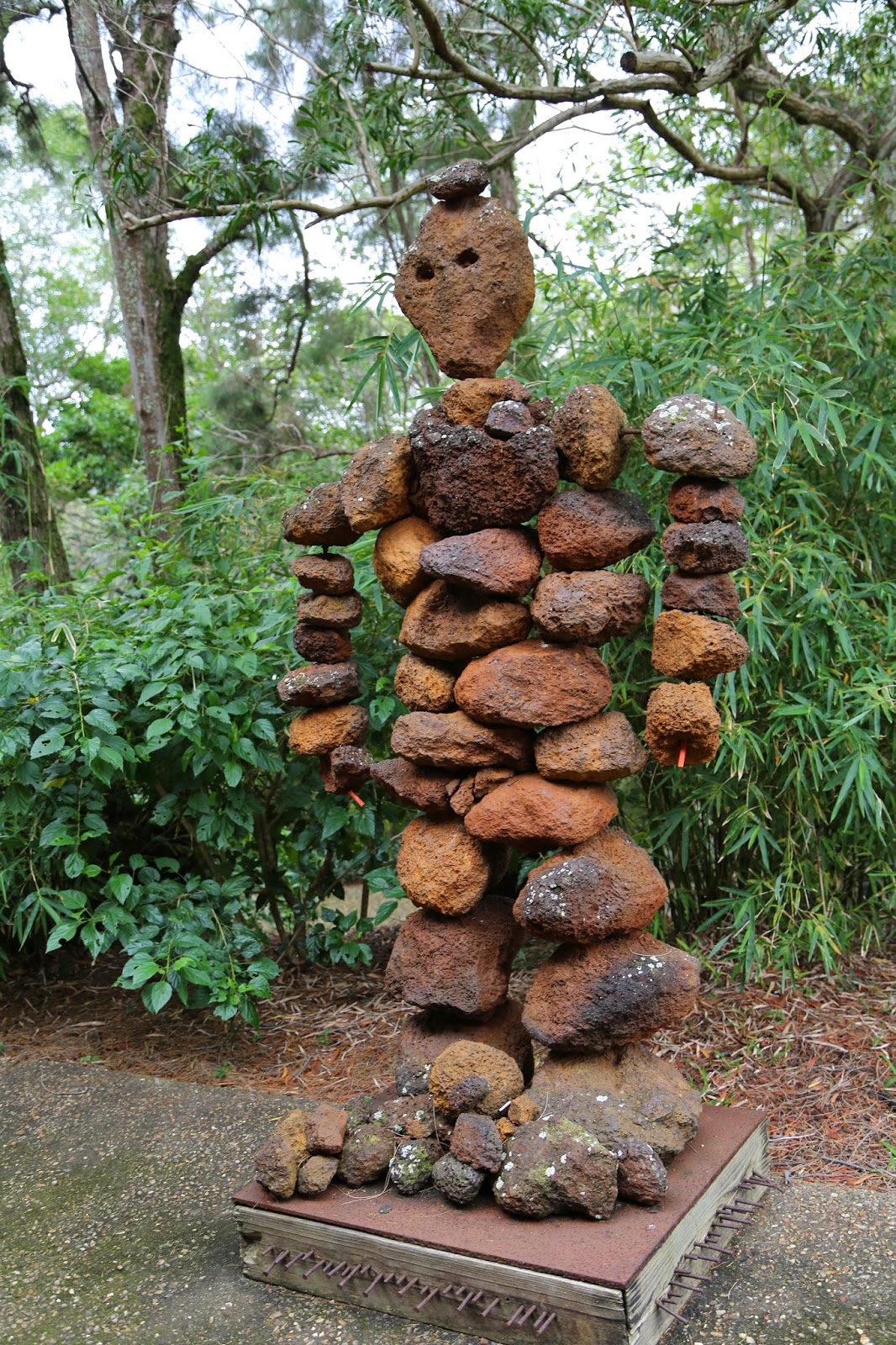 Un Caillou dans l'engrenage...: Le chemin kanak