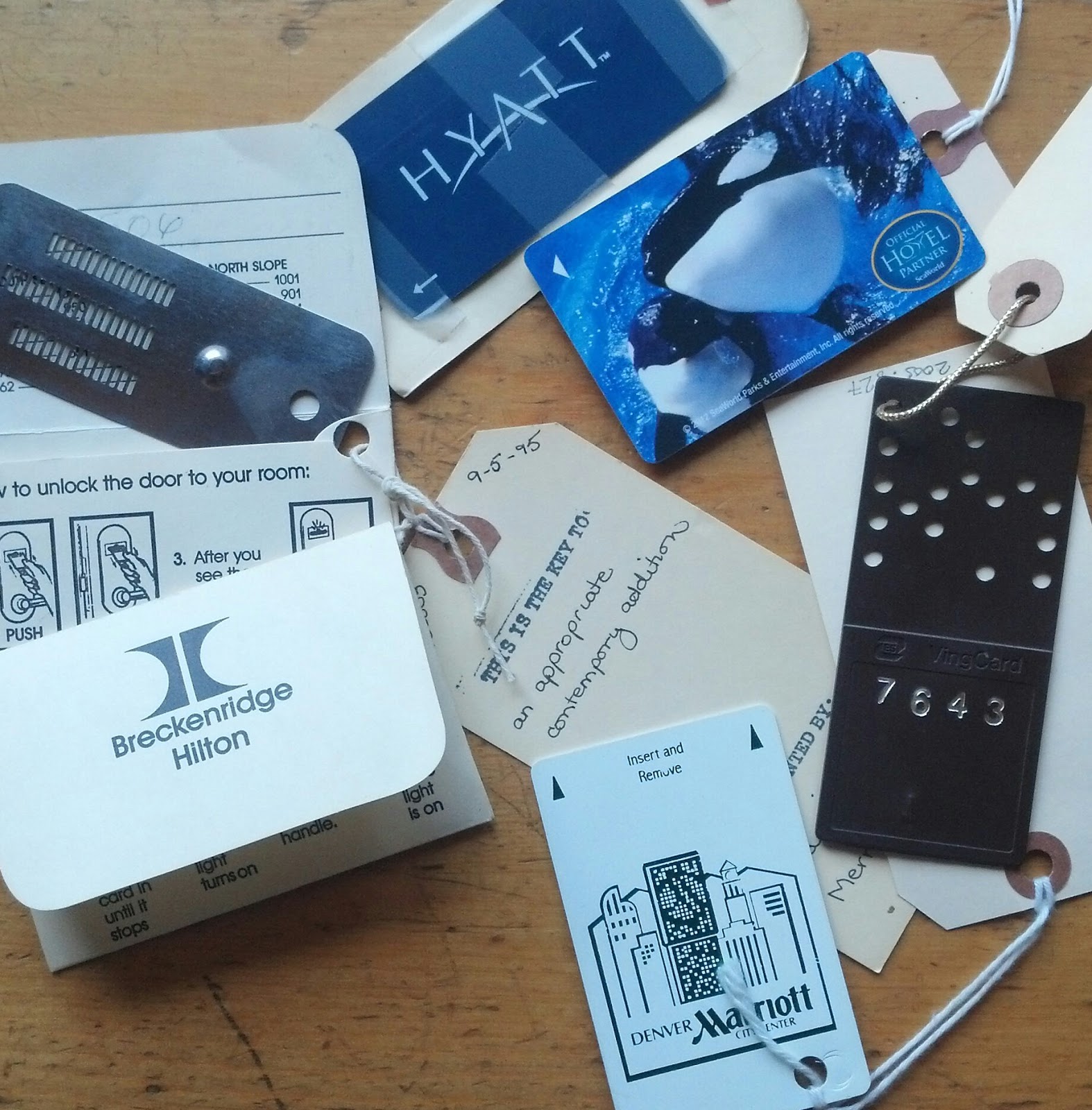 The Key Room at The Baldpate Inn: From Key to Key Card