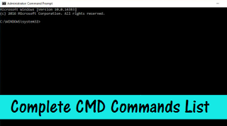 Complete Collection of CMD Commands