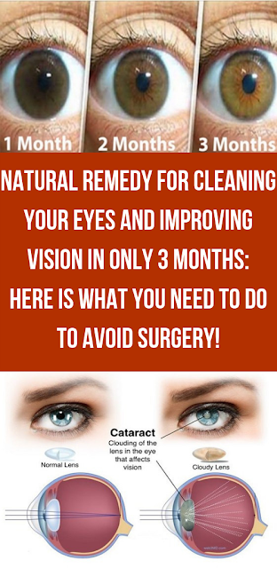 Natural Remedy For Cleaning Your Eyes and Improving Vision in Only 3 ...