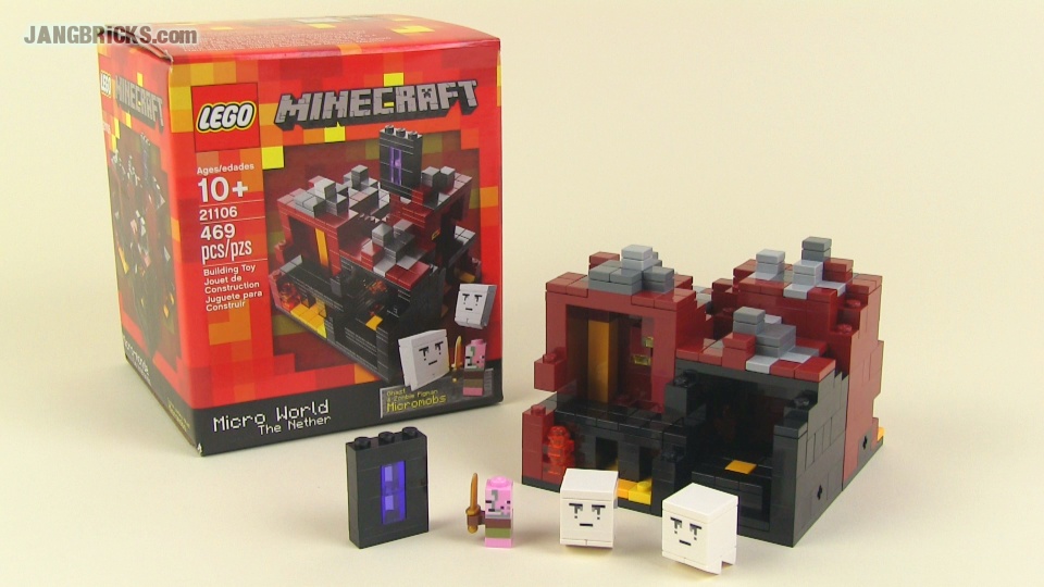 LEGO Minecraft The Village & Nether set reviews!