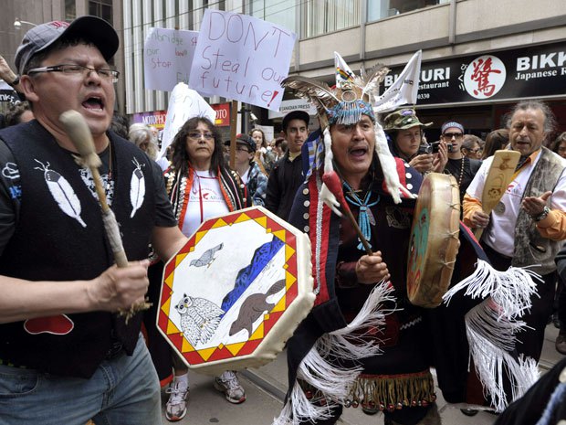 White Wolf : First Nations say they will fight oilsands, pipeline