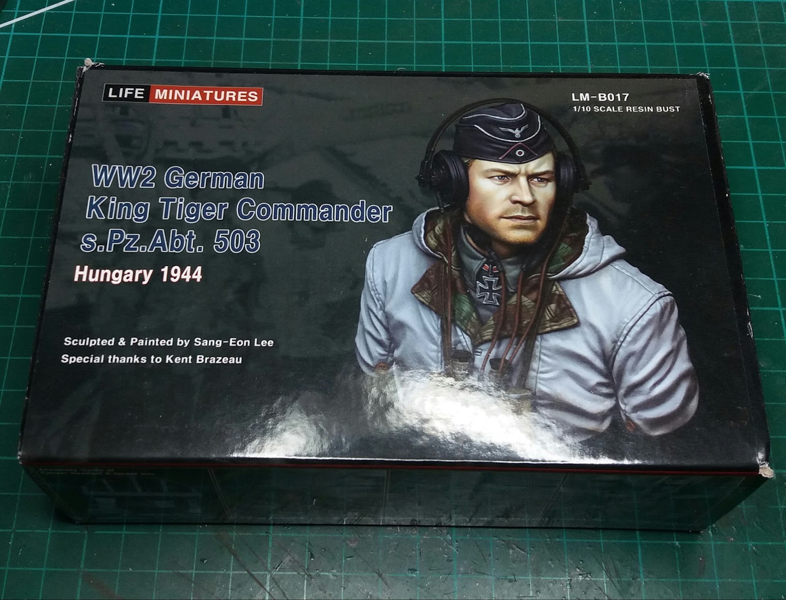 Andy King's Model Blog: Life Miniatures WW2 German King Tiger Commander