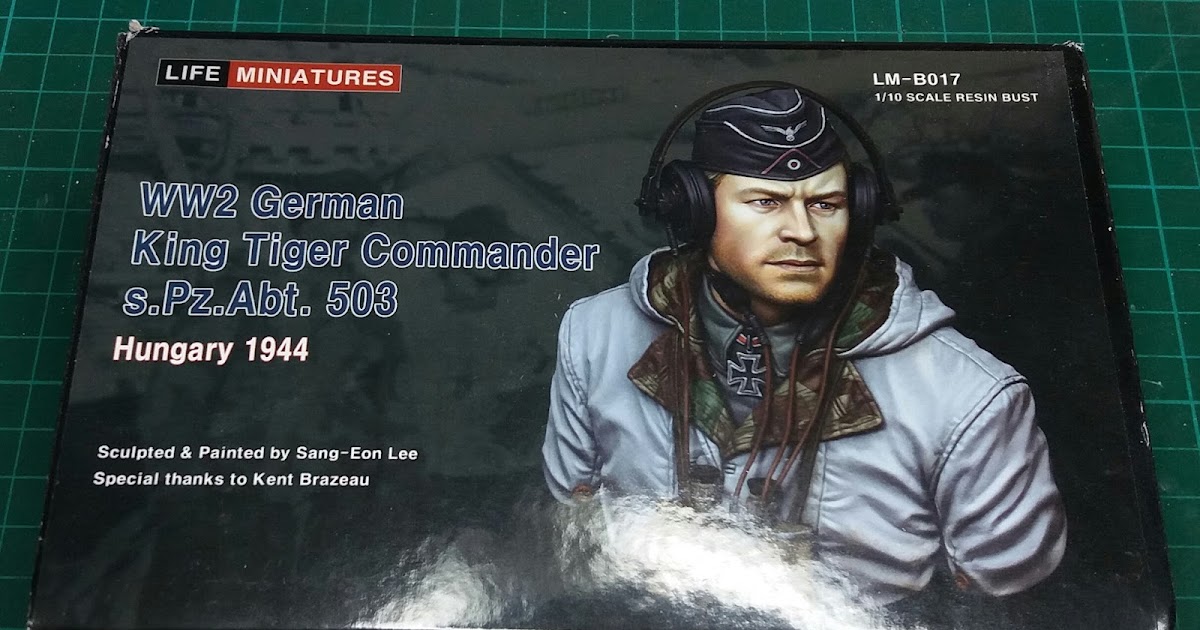 Andy King's Model Blog: Life Miniatures WW2 German King Tiger Commander