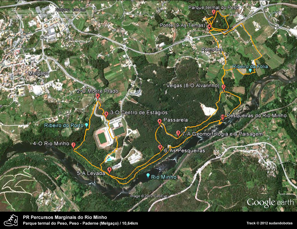 SUDANDO BOTAS: PR Percursos Marginais do Rio Minho