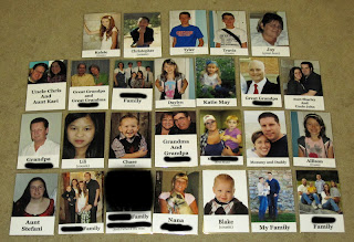 In search of our missing "K": Family Flash Cards