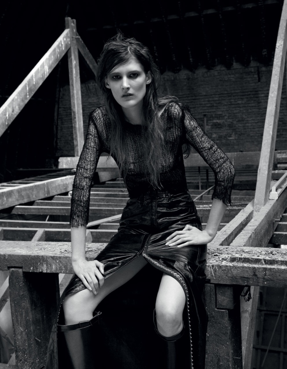 marie piovesan by andreas larsson for double #26 f/w 13.14 | visual ...