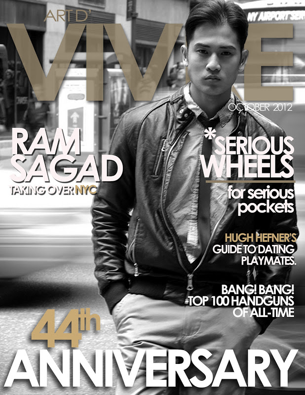 Man Central: Ram Sagad: Magazine Cover Model
