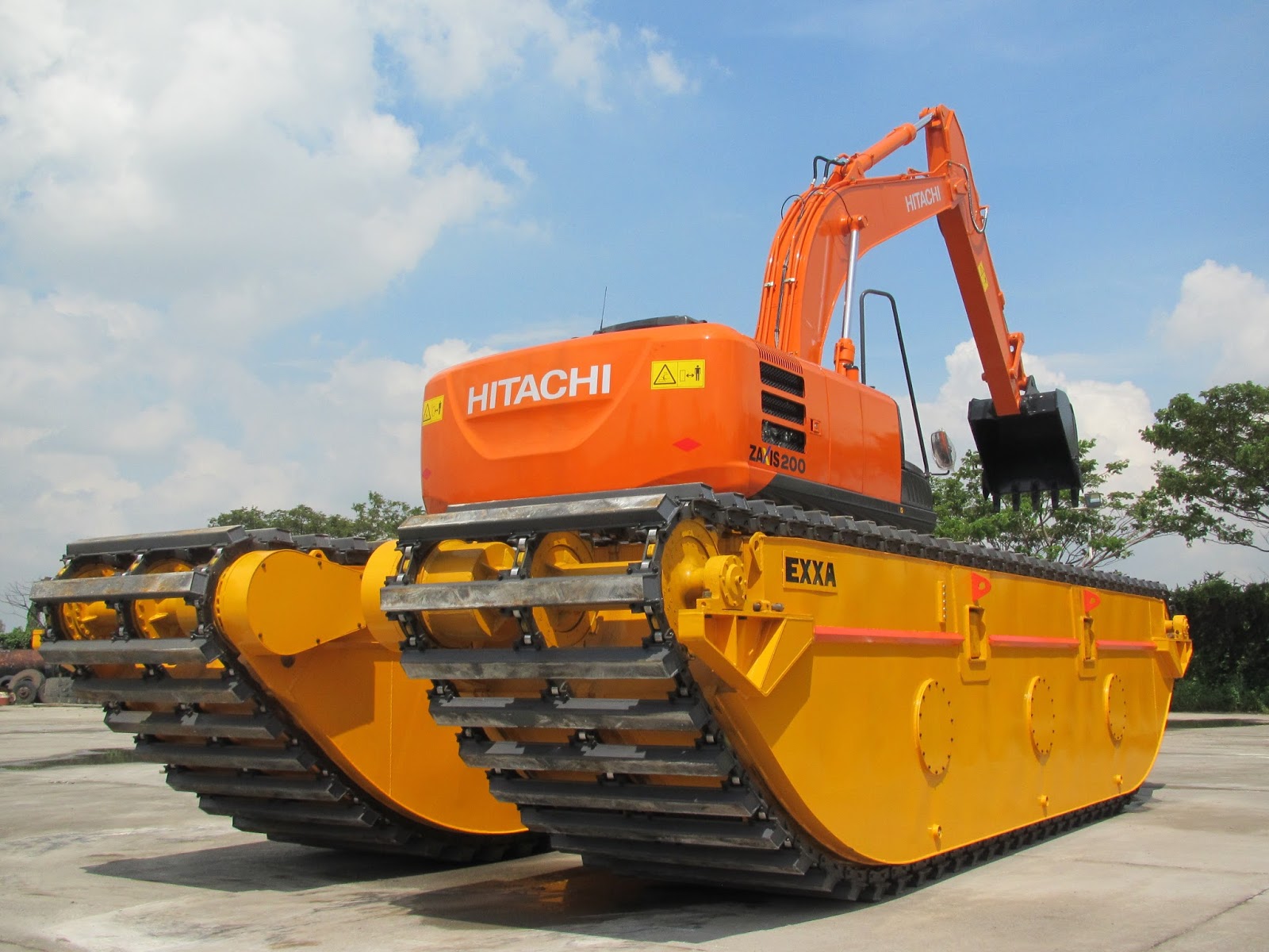 Jual Excavator Amfibi