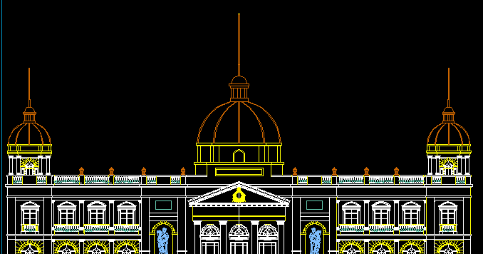Rumah Firmansyah Empire Building Cad Block Main View Of Empire Building Autocad Drawing rumah-firmansyah-empire-building-cad-block-main-view-of-empire-building-autocad-drawing