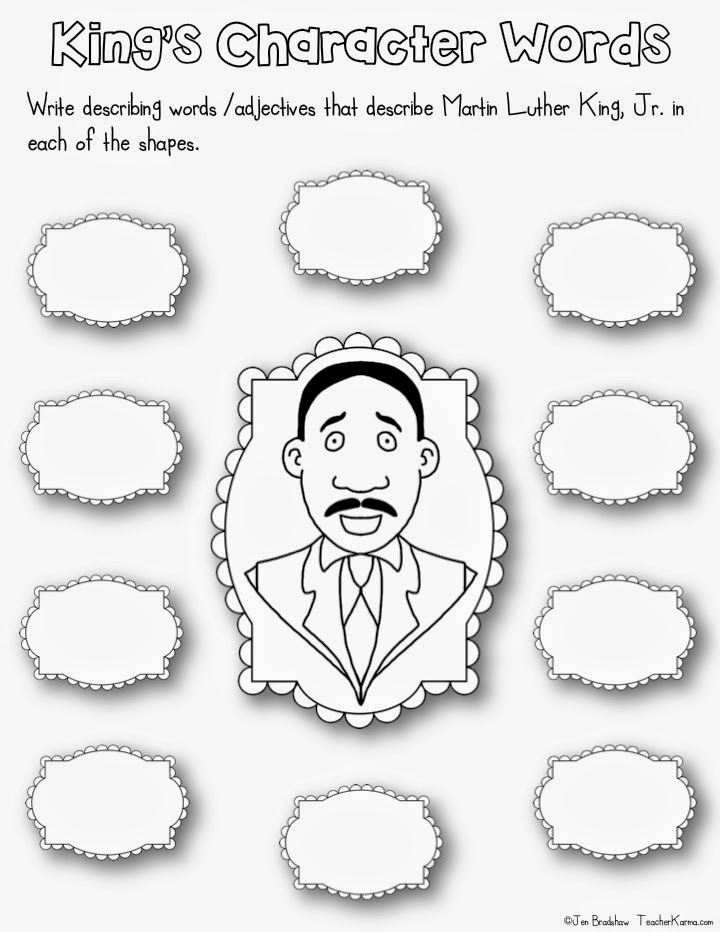 Classroom Freebies Too: Martin Luther King, Jr. FREEBIE~ What Would You Do?